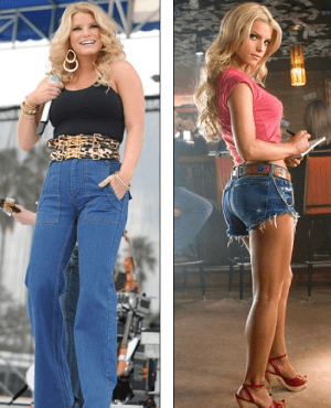 Jessica Simpson is a really big star (anyone have a tape measure?) – I ...